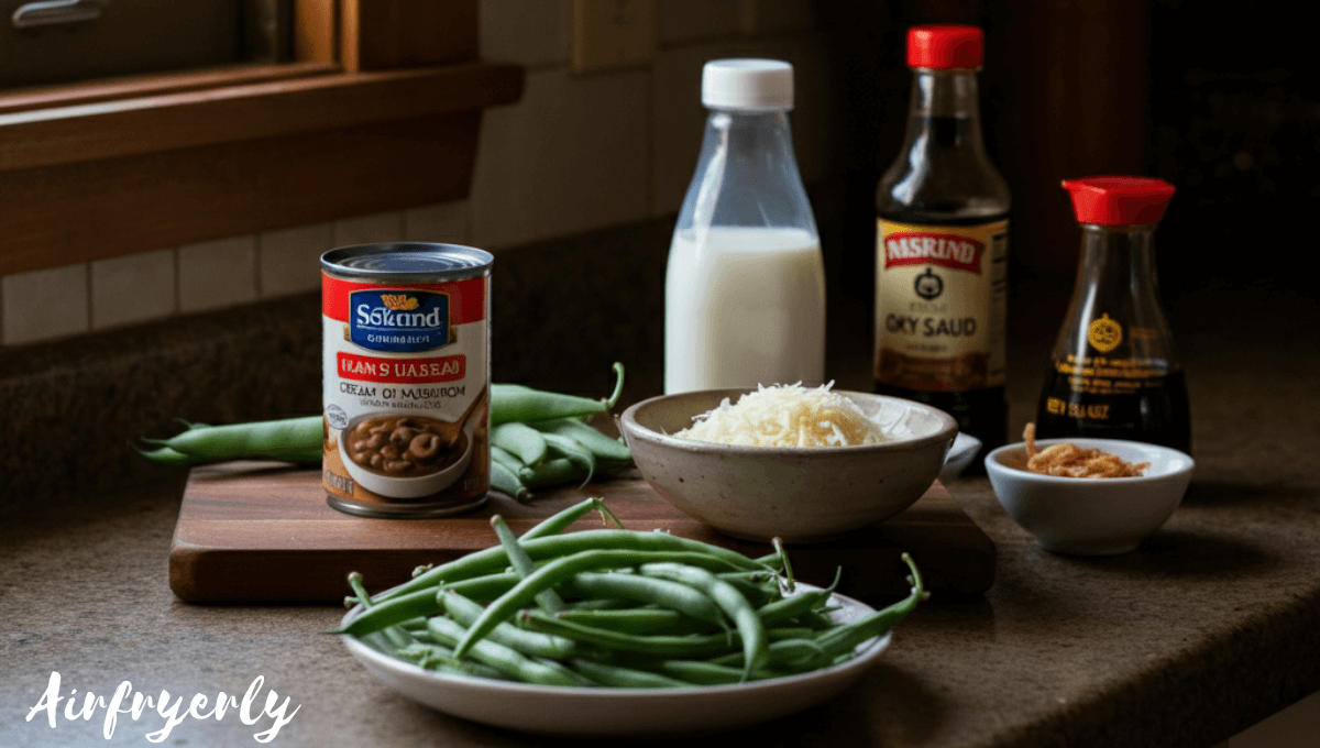 Air Fryer Green Bean Casserole – Holiday Classic, Faster!