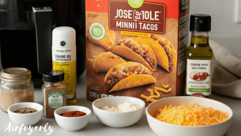 Air Fry Jose Ole Mini Tacos – Easy 10-Min Snack Recipe
