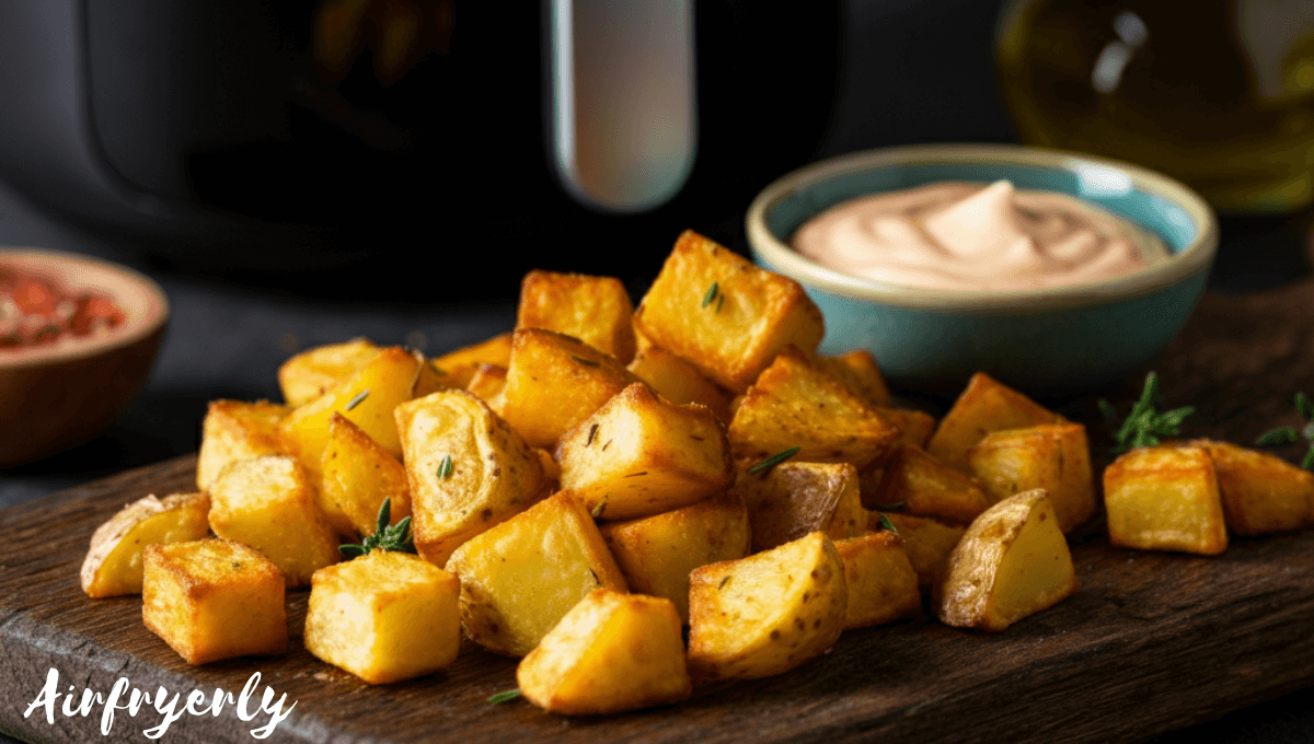 5-Min Crispy Diced Simply Potatoes in Air Fryer – So Easy & Delicious